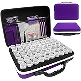 Amazon.com: ARTDOT 120 Slots Storage Container for Diamond Art Kits for Adults,Portable Bead ...