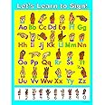 Amazon.com : Carson Dellosa Let's Learn to Sign! Chart (6271) : Sign ...