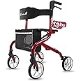 Amazon.com: PLANET WALK Super Lightweight Rollator Walker for Seniors ...