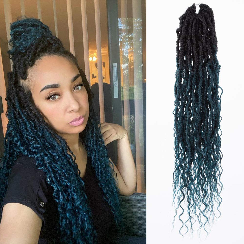 Mua FASHION IDOL Goddess Locs Crochet Hair 4 Packs Boho River Hipple ...