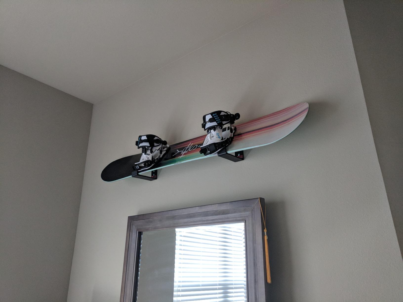 $4/mo - Finance StoreYourBoard Minimalist Snowboard Display Rack, Wall ...