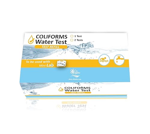 Coliforms Water Test Rapidly Detects The Presence Of Coliform Bacteria Including E Coli In