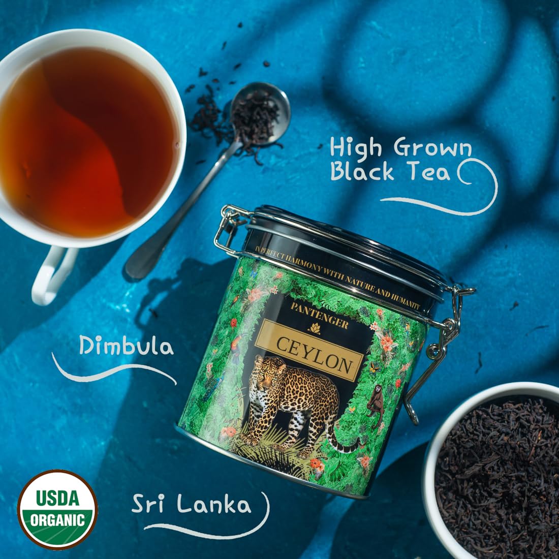 Mua Pantenger Ceylon Tea Loose Leaf. 3.5 Ounce (50 Servings). USDA ...