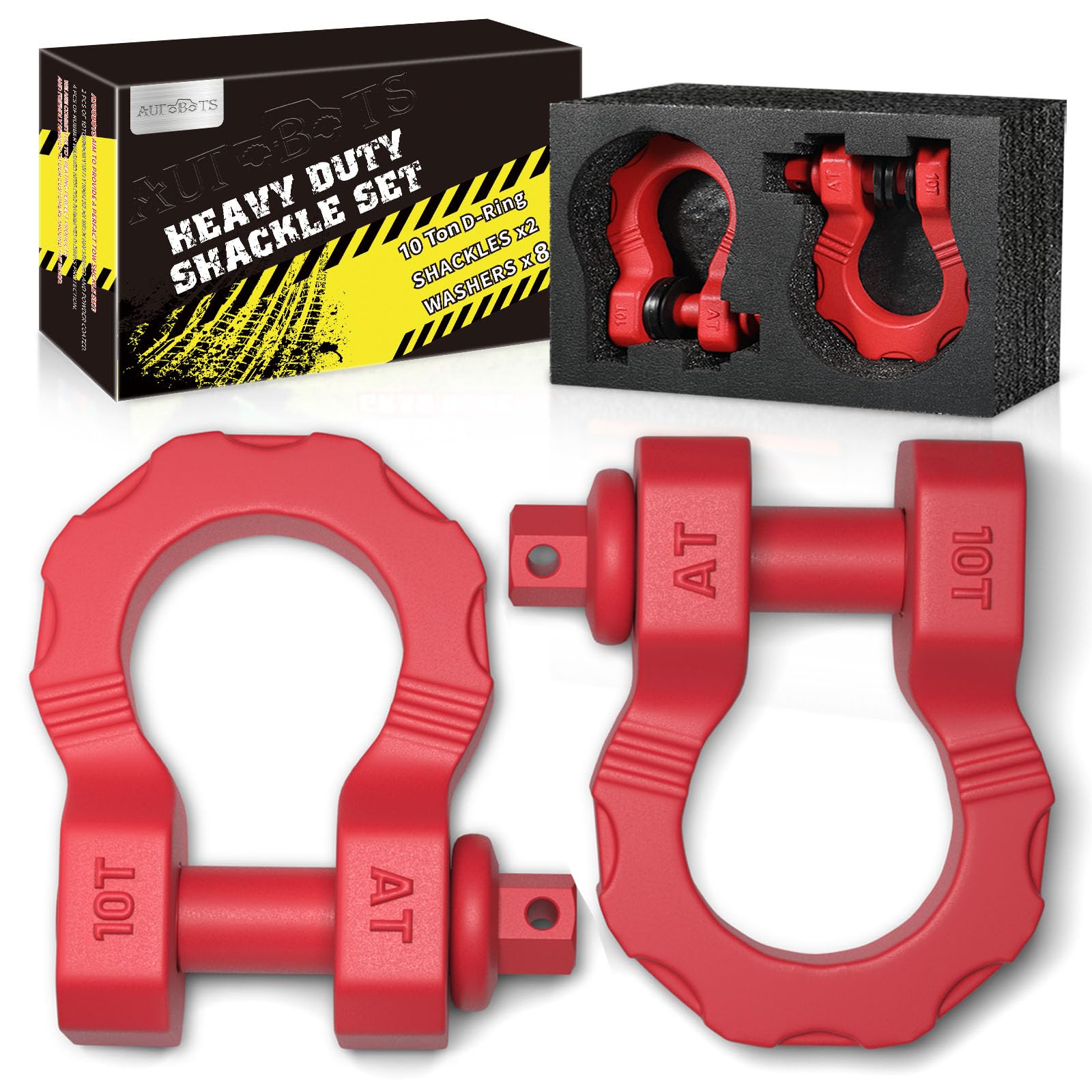Mua AUTOBOTS Mega D Ring Shackles 80,000 Lbs Capacity，Heavy Duty 3/4 ...
