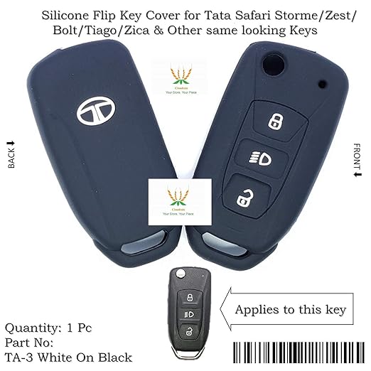 Cloudsale silicon key cover for tata tiago tata tigor tata nexon tata ...