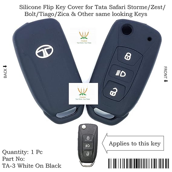 Cloudsale silicon key cover for tata tiago tata tigor tata nexon tata ...