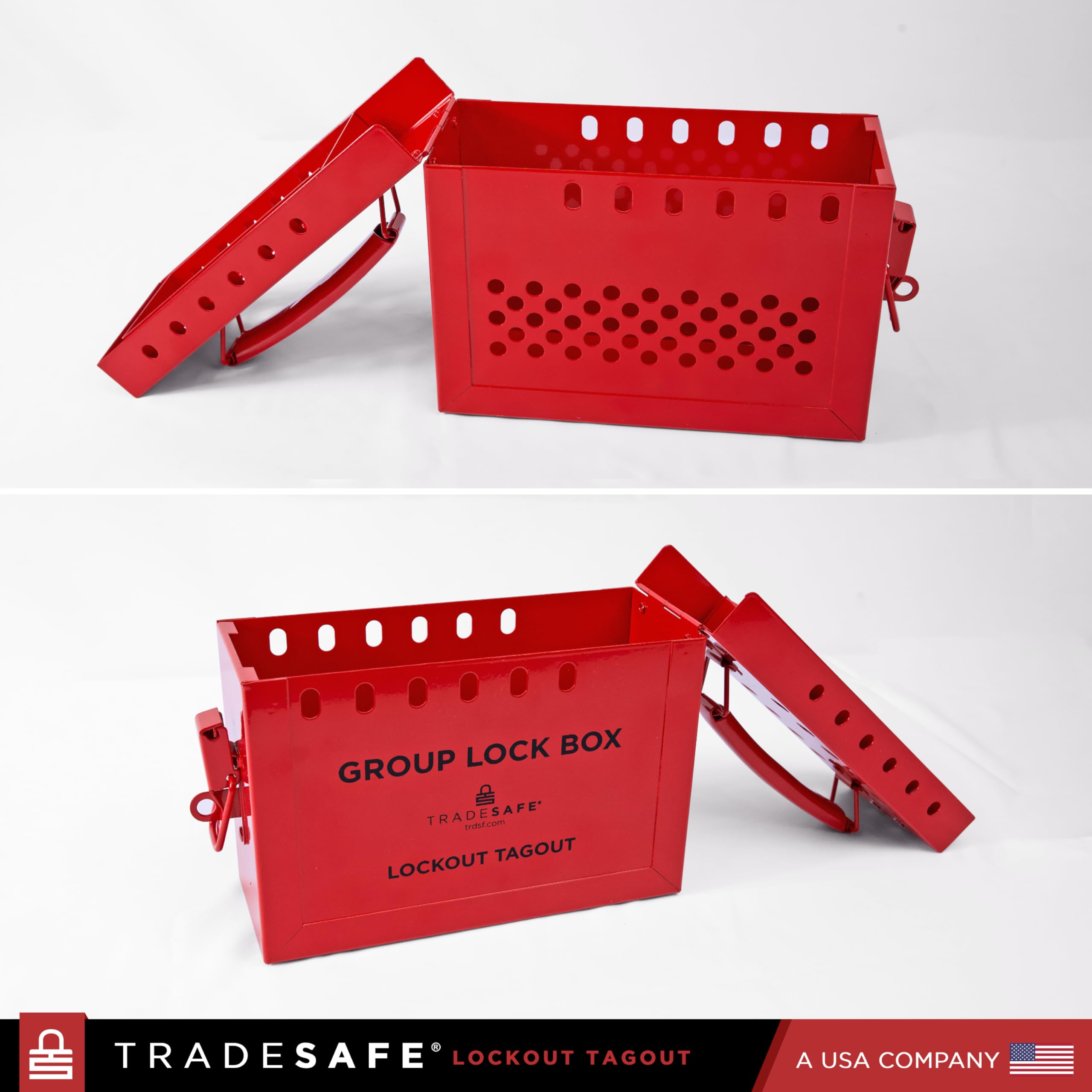 Mua TRADESAFE Lockout Tagout Group Lock Box - Premium Loto Group Box ...