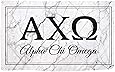 Amazon.com: Alpha Chi Omega Letter Sorority Flag Banner 3 feet x 5 feet ...