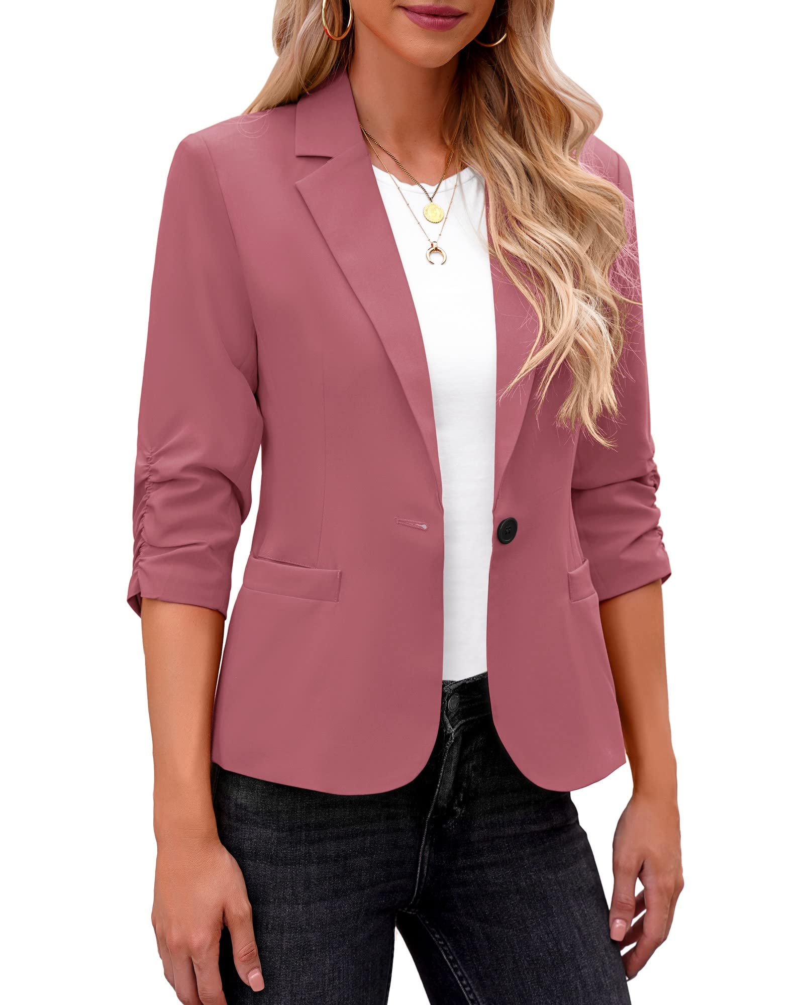 LookbookStore Spring Jackets for Women Fashion Suit Jacket Plus Size ...