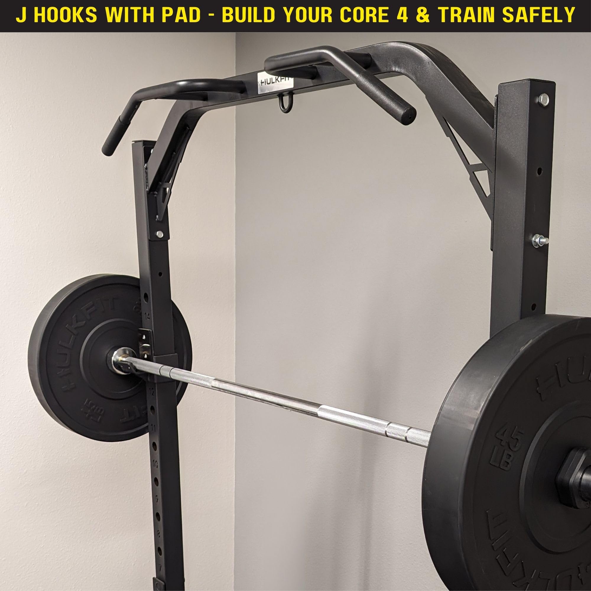 Mua HulkFit 2.3-inch x 2.3-inch Pro Series Power Cage Squat Rack ...