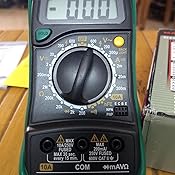 Mastech MAS830L Digital Pocket Multimeter (Assorted): Amazon.in ...