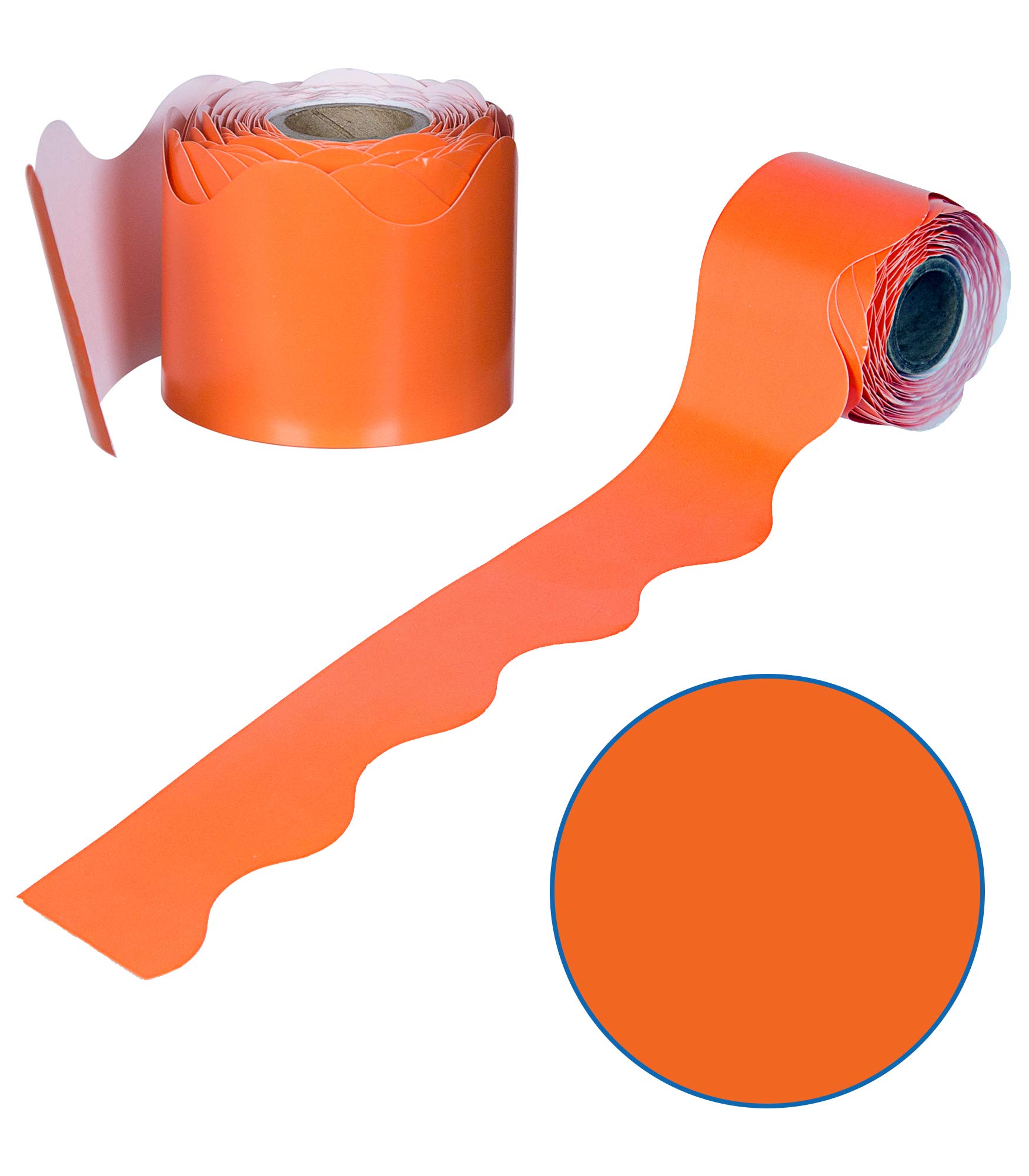 Mua Carson Dellosa 36 Ft Scalloped Orange Bulletin Board Borders ...