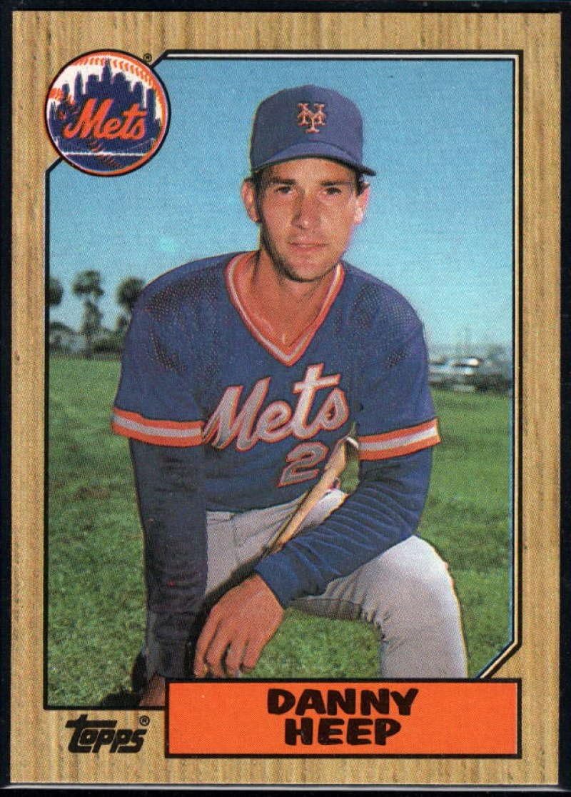 Amazon.com: Baseball MLB 1987 Topps #241 Danny Heep #241 Mets ...