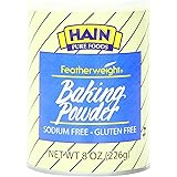 Amazon.com : Hain Baking Powder, Gluten Free, Sodium Free, 8 oz (Pack ...