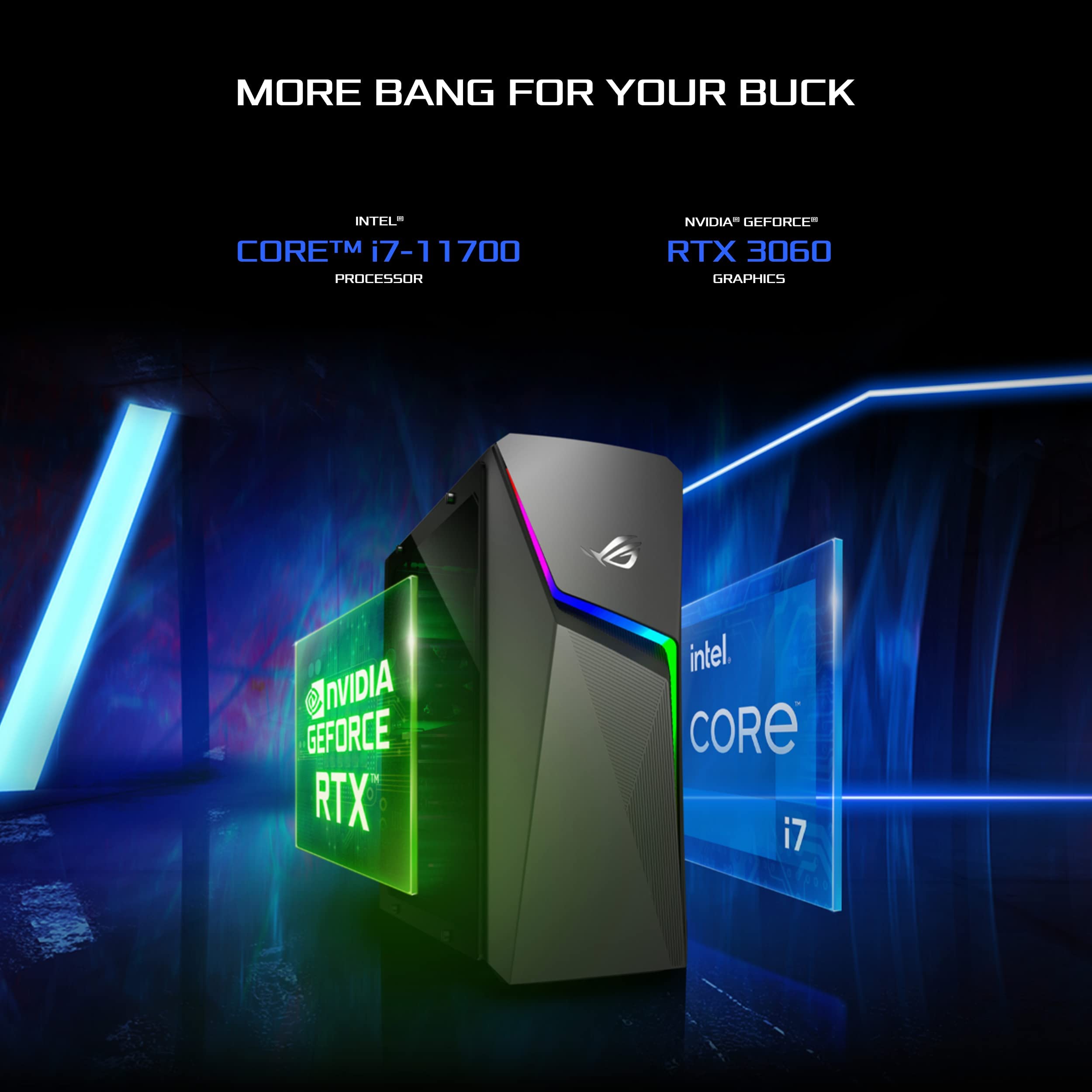 Mua ASUS ROG Strix G10 Gaming Desktop PC, Intel Core i7-11700 Processor ...