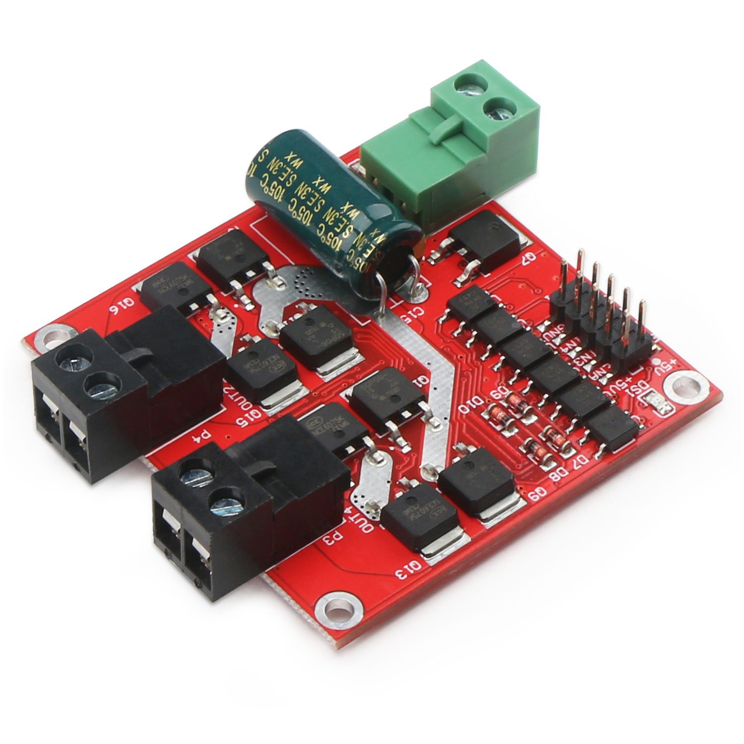 Mua DROK DC Motor Driver, L298 Dual H Bridge Motor Speed Controller DC ...