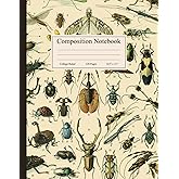 Composition Notebook: Vintage Insect Illustration. Entomology Science ...