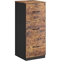 Amazon.com: VASAGLE Filing Cabinet for Home Drawer and Wheels, Office ...