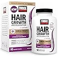 Amazon.com: Force Factor Hair Growth Accelerator Capsules, Hair Growth Vitamins for Women & Men ...
