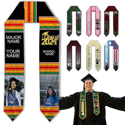 Bliver Custom Graduation Stole Class of 2025, Personalized Graduation ...