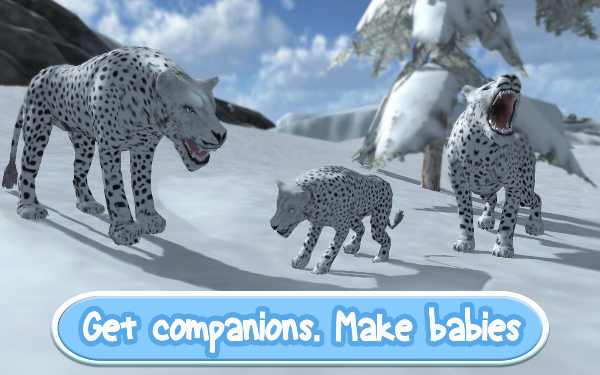 Snow Leopard Pride Simulator:Amazon.fr:Appstore for Android