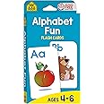 School Zone Alphabet Fun Flash Cards: 56 Cards, Preschool, Kindergarten ...