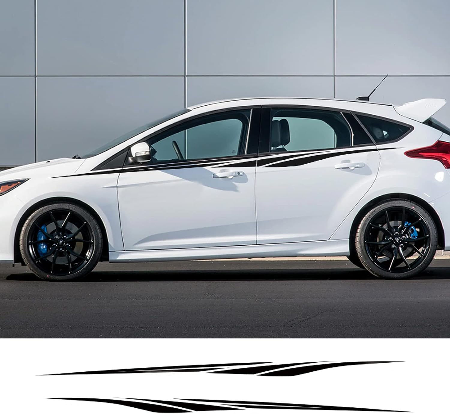 Car sticker decal For Ford Focus 2 3 MK2 MK3, Car Stickers Both Side ...