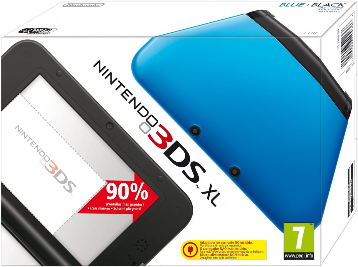 Console Nintendo 3DS XL - bleu & noir: Amazon.fr: Jeux vidéo