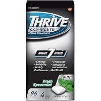 Thrive Nicotine Lozenges, Quit Smoking Aid, Mint Flavour, 1mg Regular ...