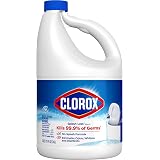 Amazon.com: Clorox Splash-Less Bleach, Disinfecting Bleach, Regular ...