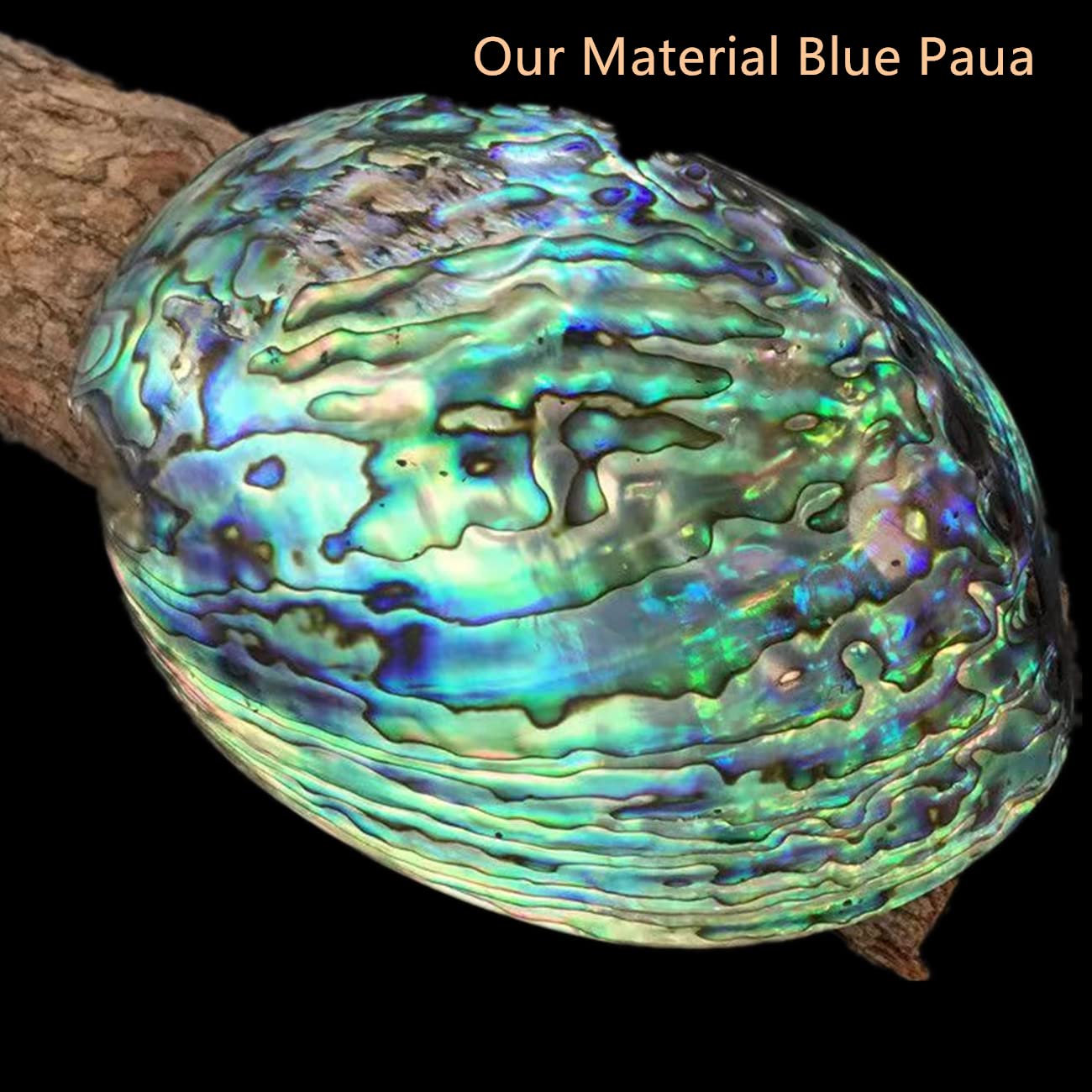 Mua GOMMO Blue Paua Abalone Shell Stickers Sheet Enhanced for Inlay and ...