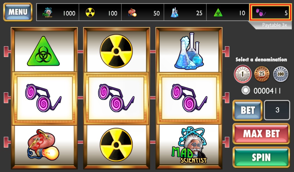 Slots: House Mad scientist 3 Reel:Amazon.com:Appstore for Android