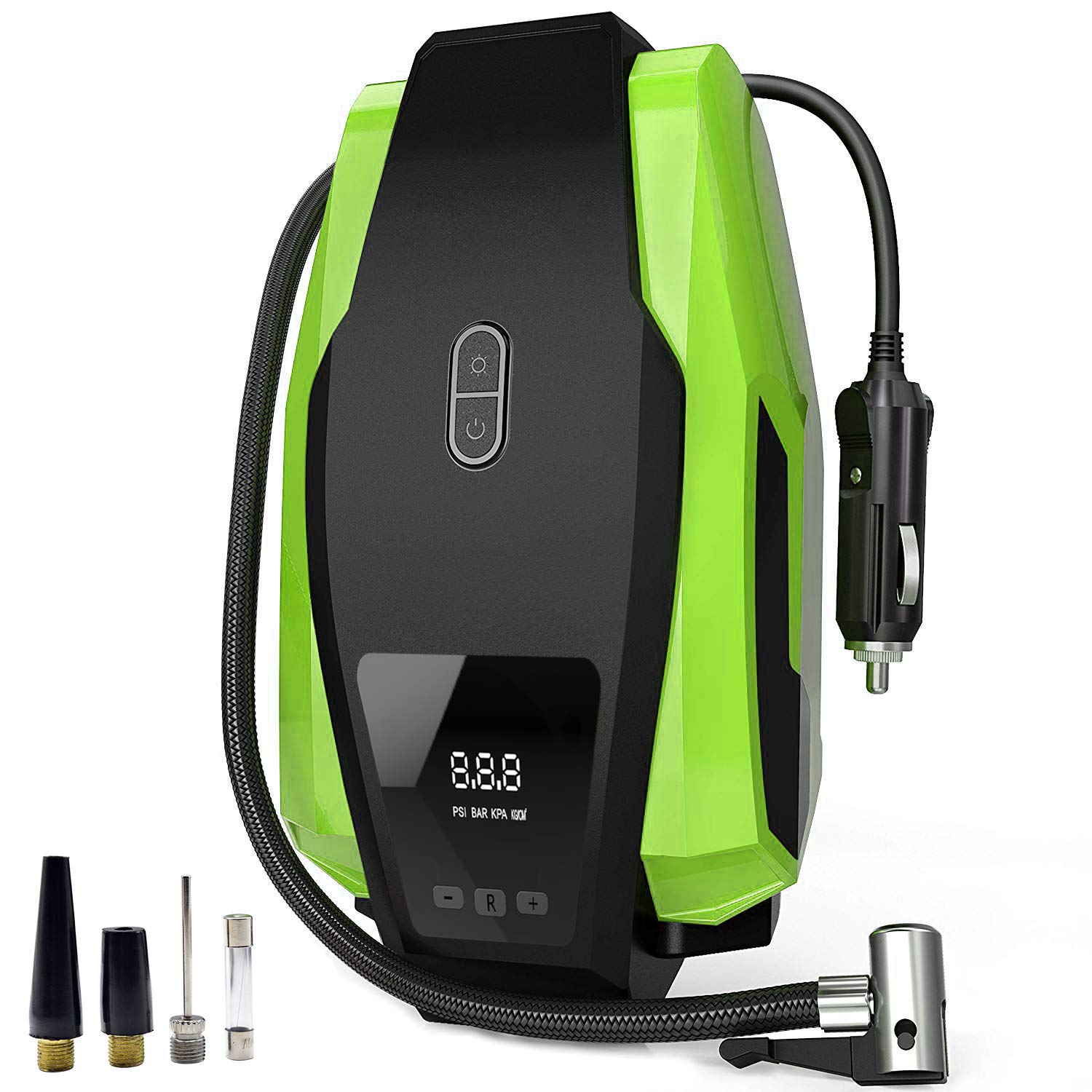 PORTABLE AIR COMPRESSOR Ryobi 18 Volt Cordless Car Bike Tire Power ...