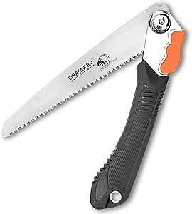 Amazon.com: EverSaw Folding Hand Saw Camp Saw 8" Foldable Saw - Compact ...