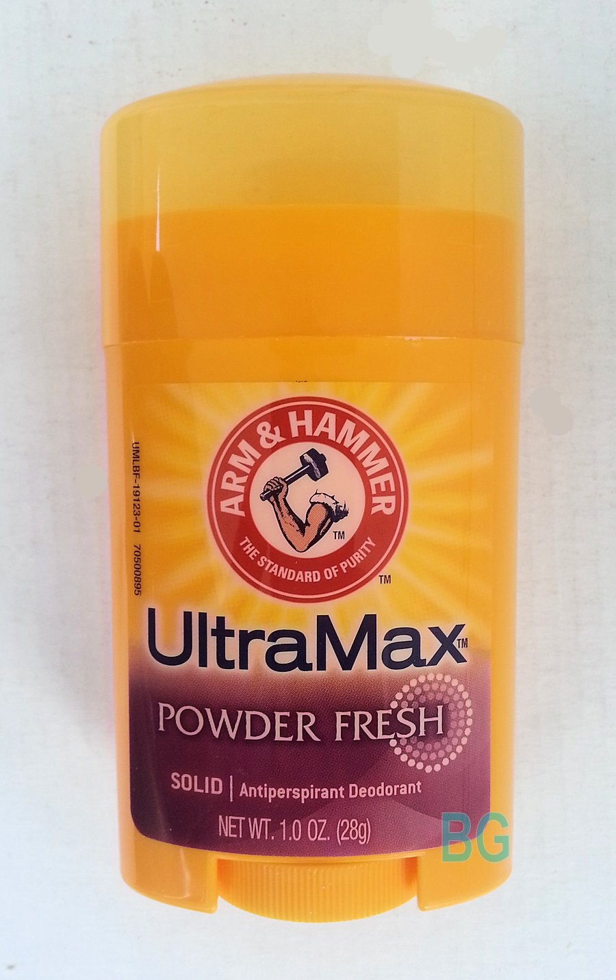 Amazon.com : Arm & Hammer Ultra Max Deodorant Powder Fresh, Solid, 1 Oz ...