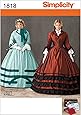 Amazon.com: Simplicity 1818 Misses Costume Sewing Pattern, Size U5 (16 ...