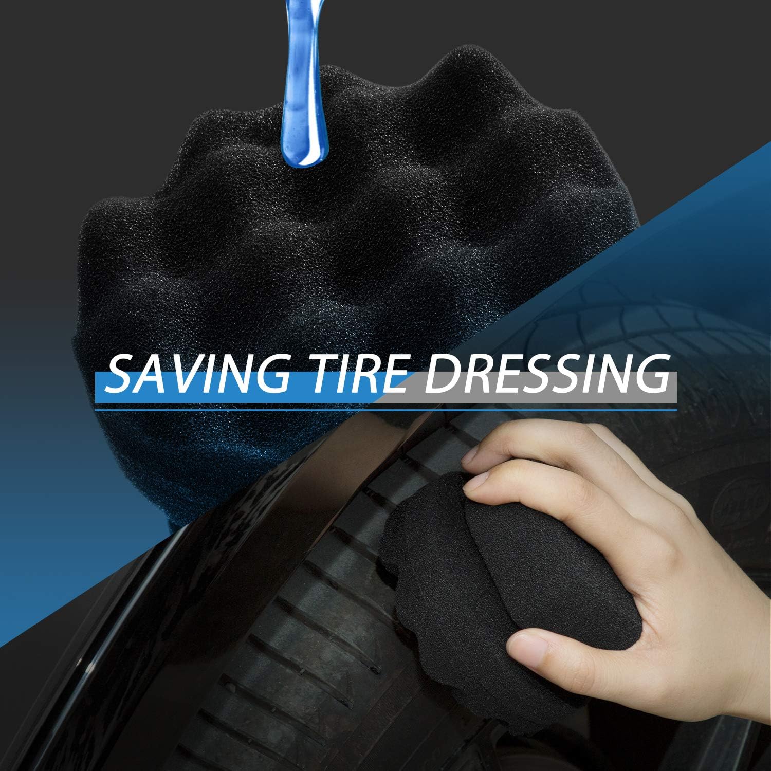 Tires & Wheels Dressing Vinyl Rubber and Trim Accessories Black 2 ...