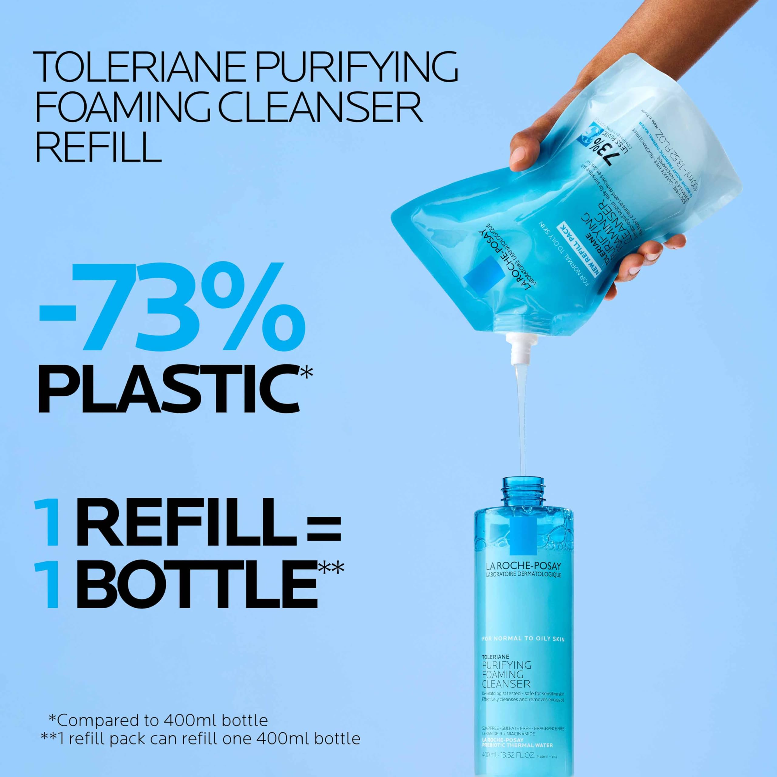 Mua La Roche-Posay Toleriane Purifying Foaming Facial Cleanser, Oil ...