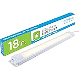 Enbrighten 18 Inch Premium Front Phase LED Under Cabinet Light Fixture ...
