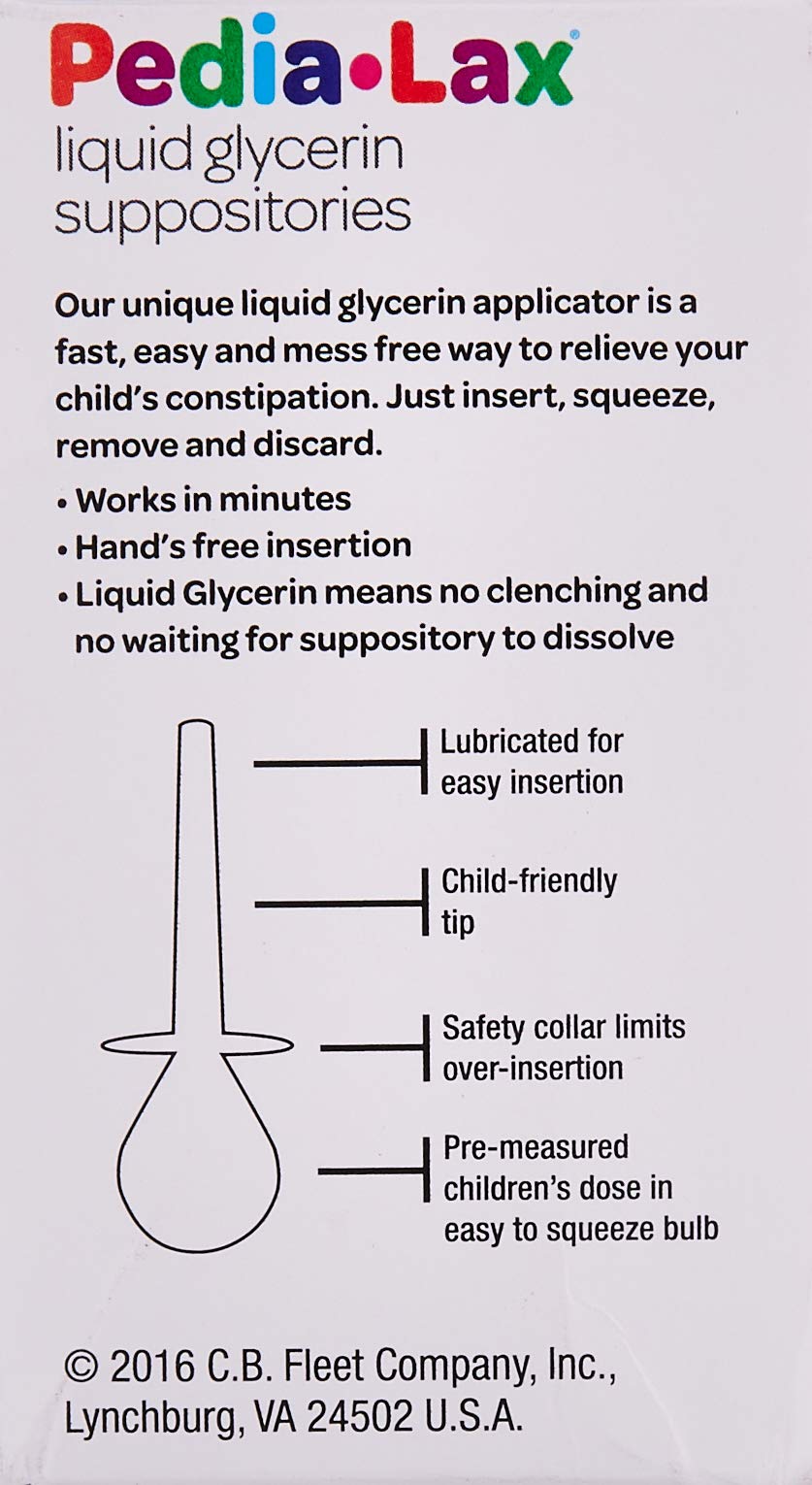 Mua Fleet Children's Pedia-Lax Liquid Glycerin Suppositories -- 6 ...