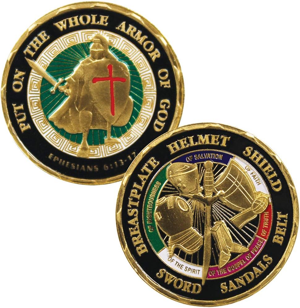 Militaria Armor of God Challenge Coin Current Militaria (2001-Now)