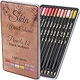 Light Tone Skin Colored Pencils | Portrait Set | Drawing Color Pencil ...