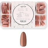 Amazon.com: Apres Neutrals Gel-X Chloe Box Of Nail Tips, 11 Sizes 00-9 ...