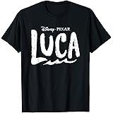 Amazon.com: Disney and Pixar’s Luca Movie Logo T-Shirt : Clothing ...