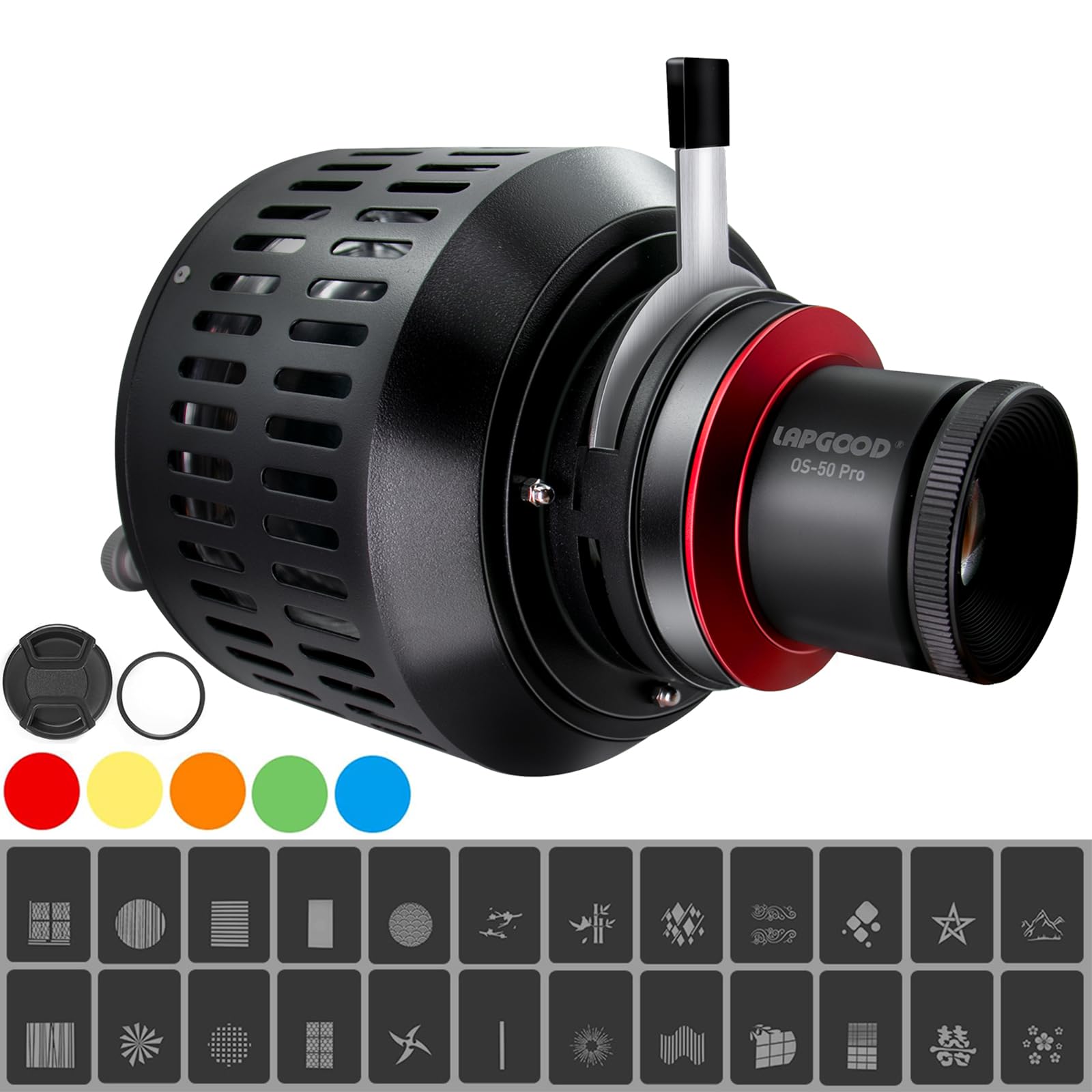 Bowens Mount Projector Attachment,Spotlight Conical Optical Snoot kit ...