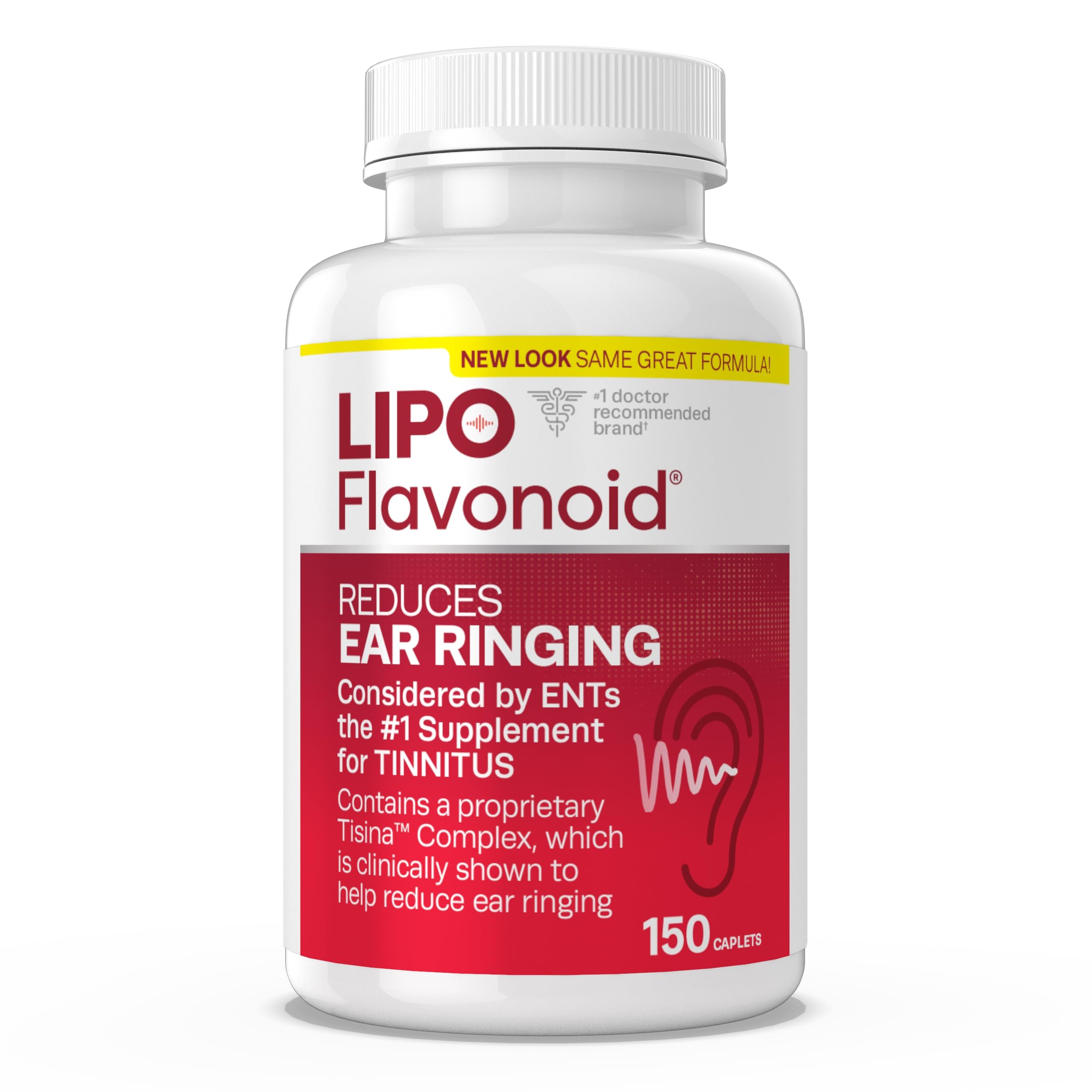 Lipo-Flavonoid Plus, Tinnitus Relief for Ringing Ears, OTC Flavonoid ...