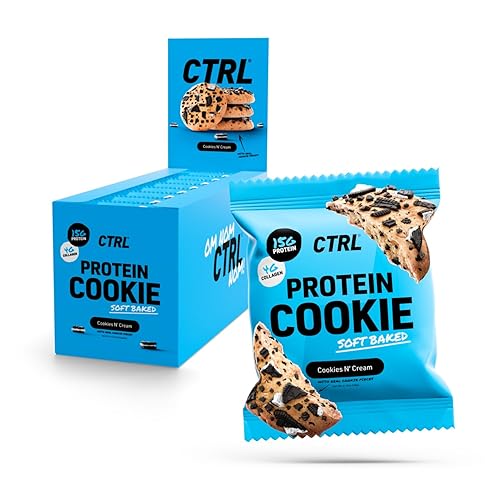 CTRL Cookies n Cream Protein Cookies - Soft Baked Cookies with Crumbled ...