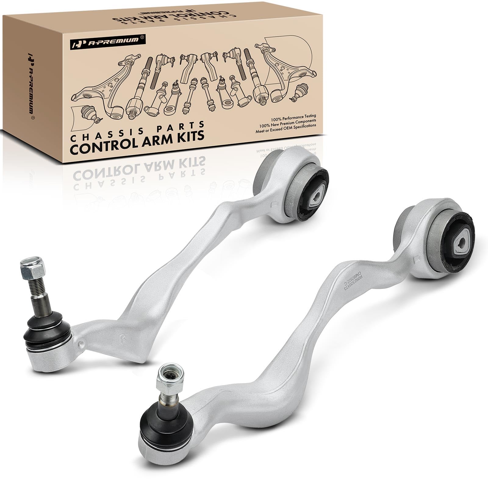 A-Premium 2 x Front Forward Lower Control Arm, with Ball Joint ...