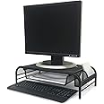 Amazon.com: Mind Reader Monitor Stand, Ventilated Laptop Riser, Paper ...