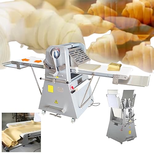 INTSUPERMAI Dough Sheeter Commercial Dough Roller Sheeter Electric ...